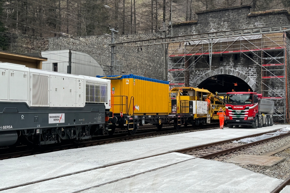 Lötschberg Summit Tunnel - Rhomberg Sersa Rail Group